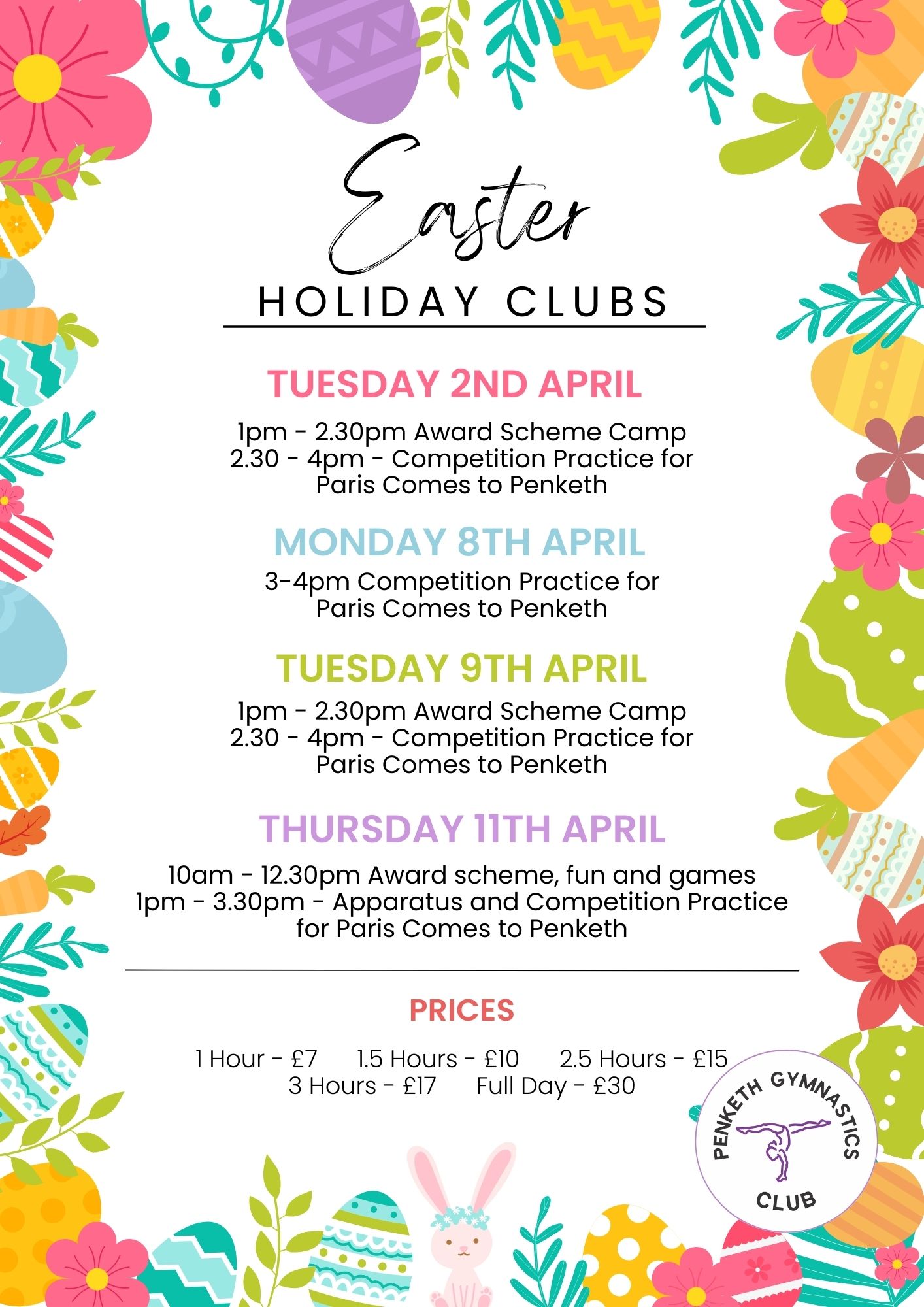 Easter Holiday Clubs
